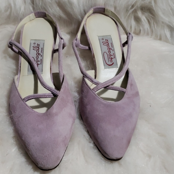 Pappagallo | Shoes | Pappagallo Lavender 2 Heels 58 | Poshmark